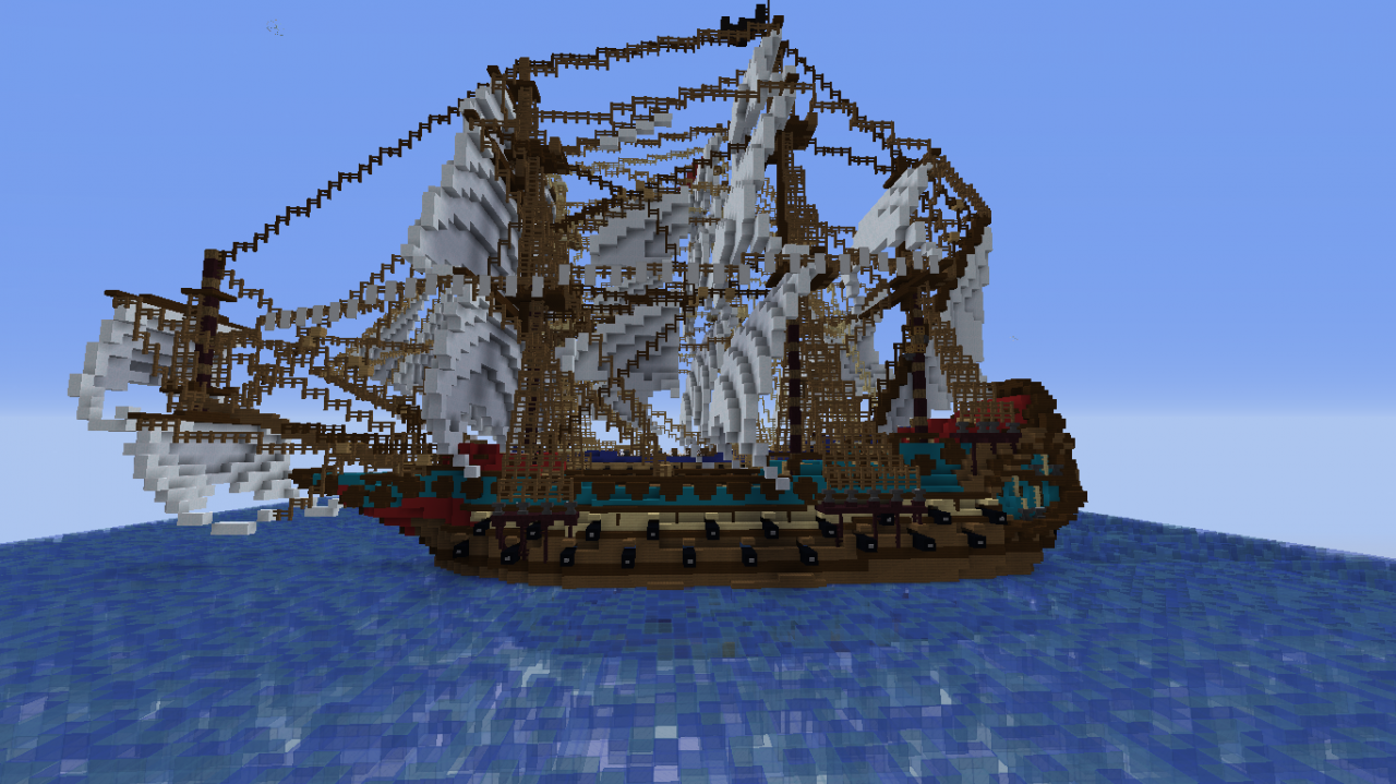 flotte navale Minecraft Map