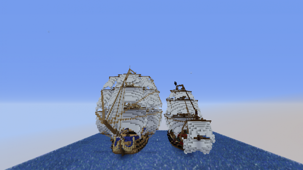 flotte navale Minecraft Map