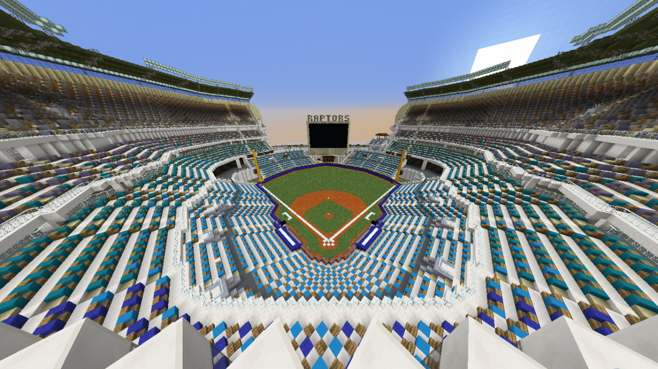 Baseball Stadium Minecraft Map