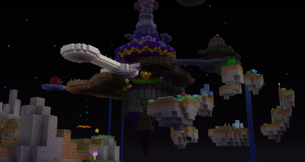 Map Super Mario Galaxy Maker [1.13.1/1.13.2] Minecraft Mod