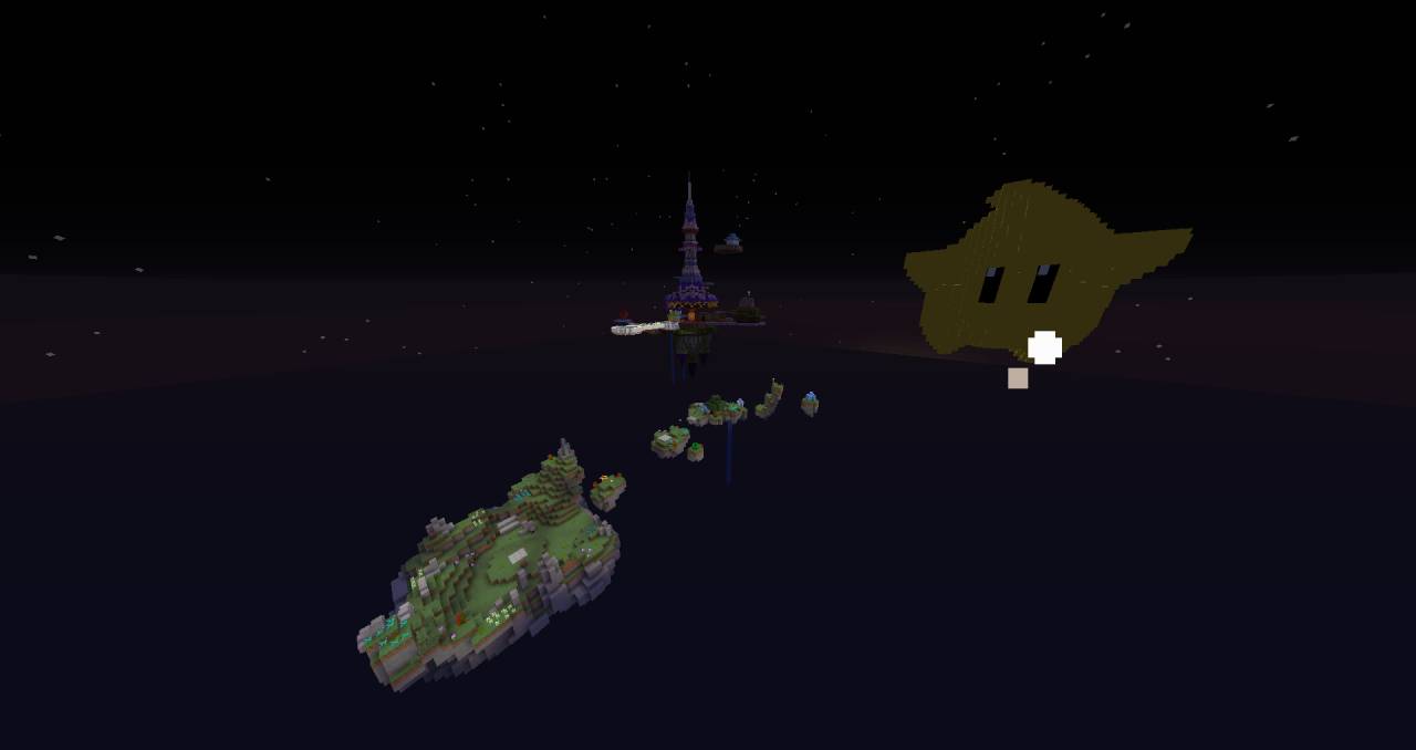 Map Super Mario Galaxy Maker [1.13.1/1.13.2] Minecraft Mod