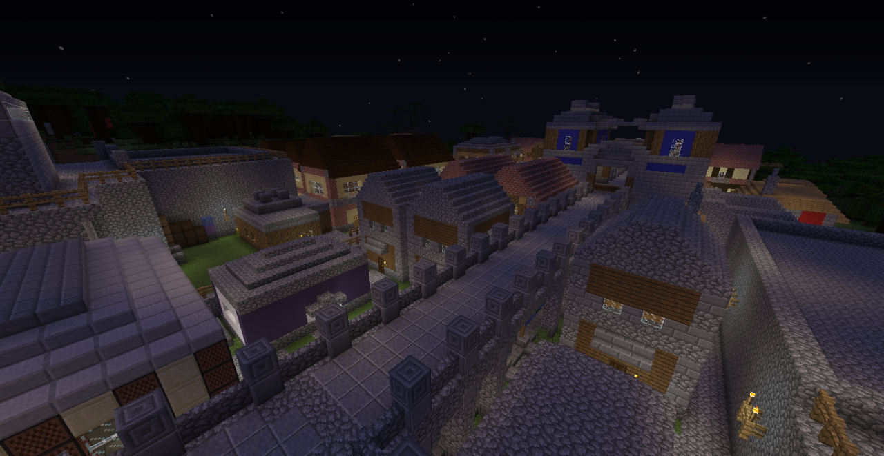 街 (town) Minecraft Map