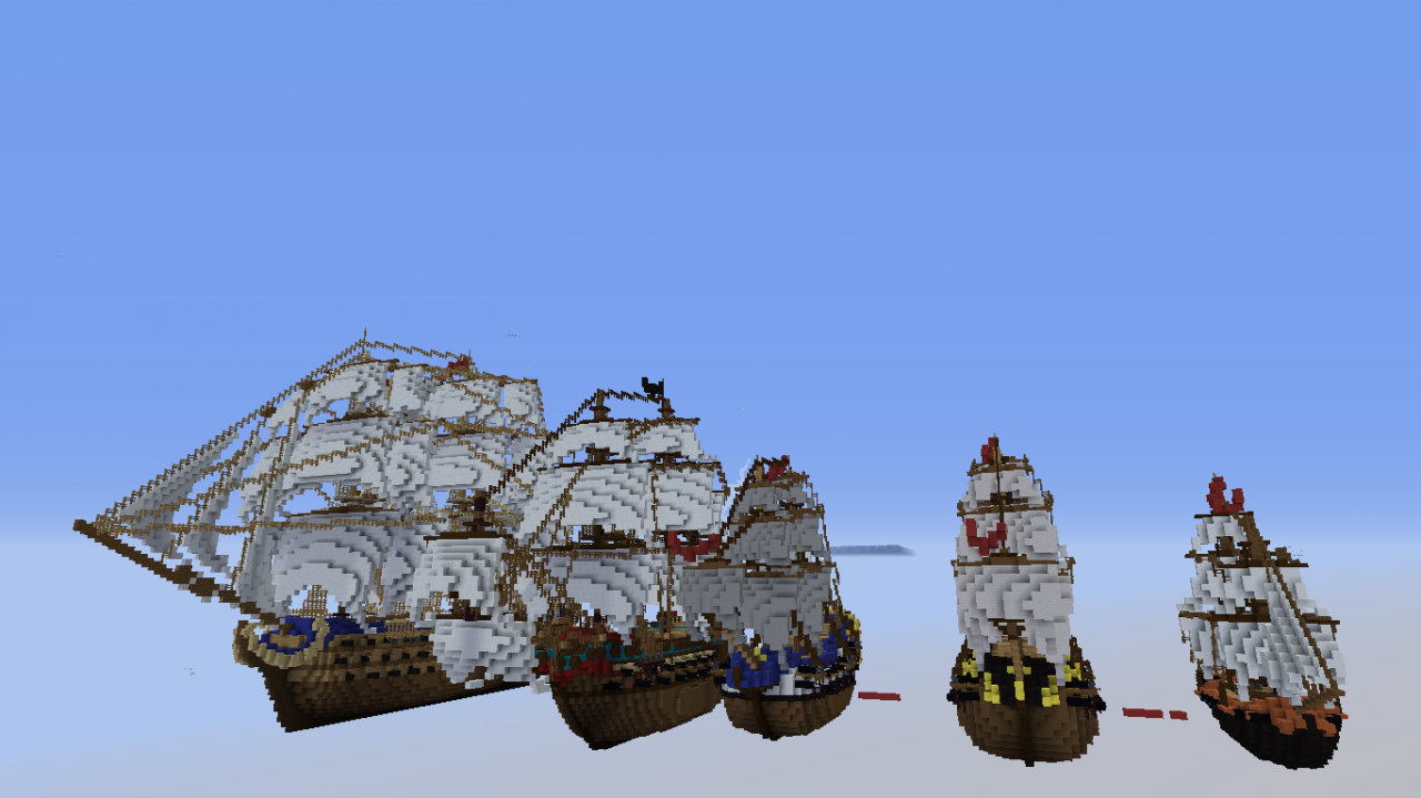 flotte navale Minecraft Map