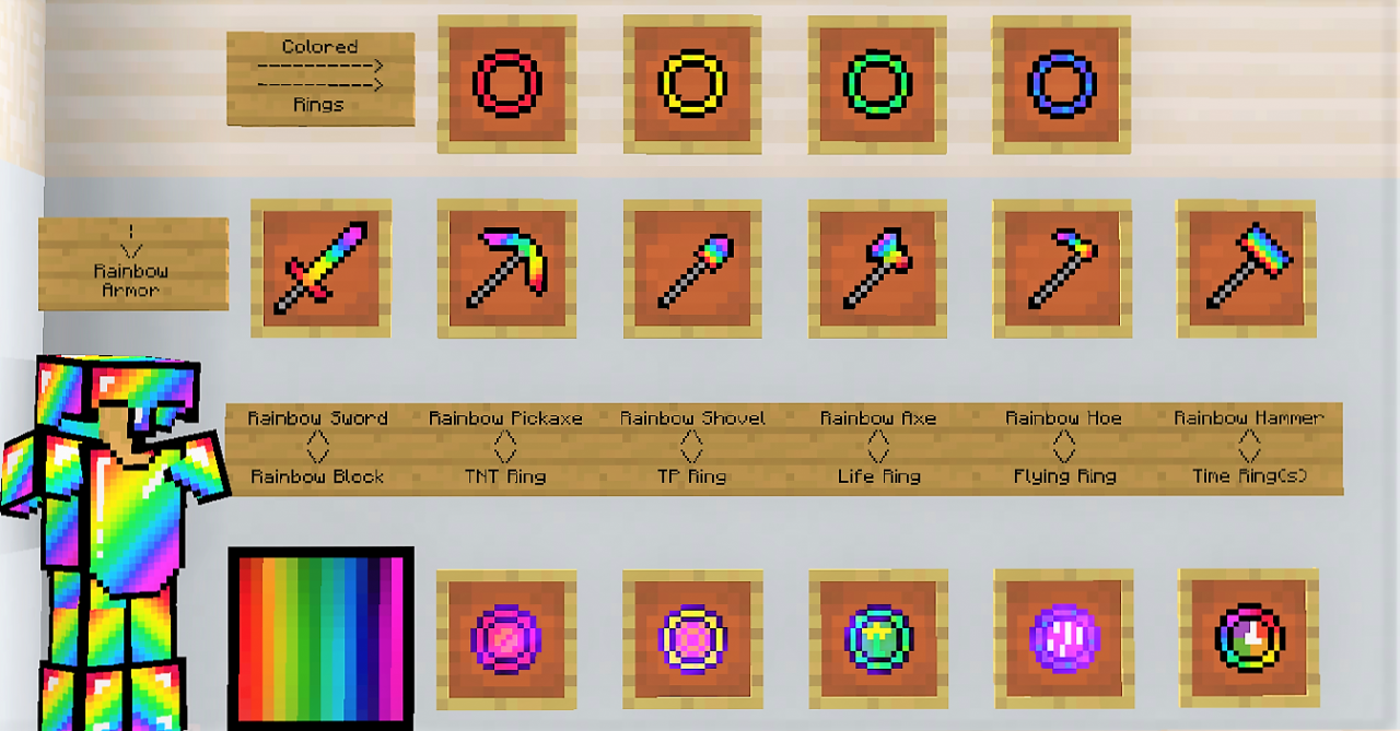 Follow The Rainbow (FTR) Minecraft Mod