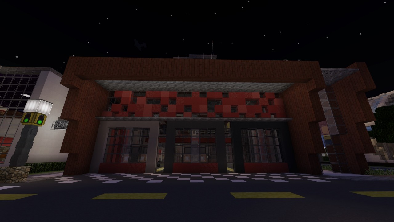 Modern Fire Station Minecraft Map