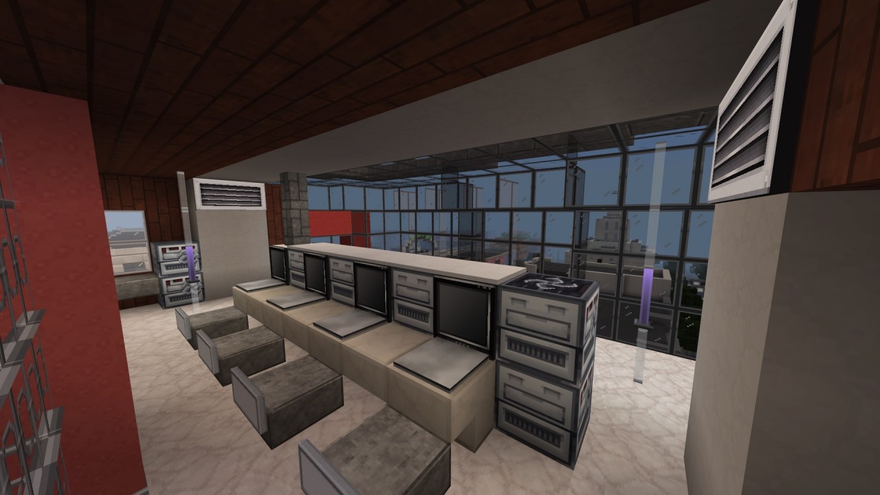 Modern Fire Station Minecraft Map