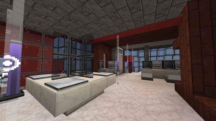 Modern Fire Station Minecraft Map