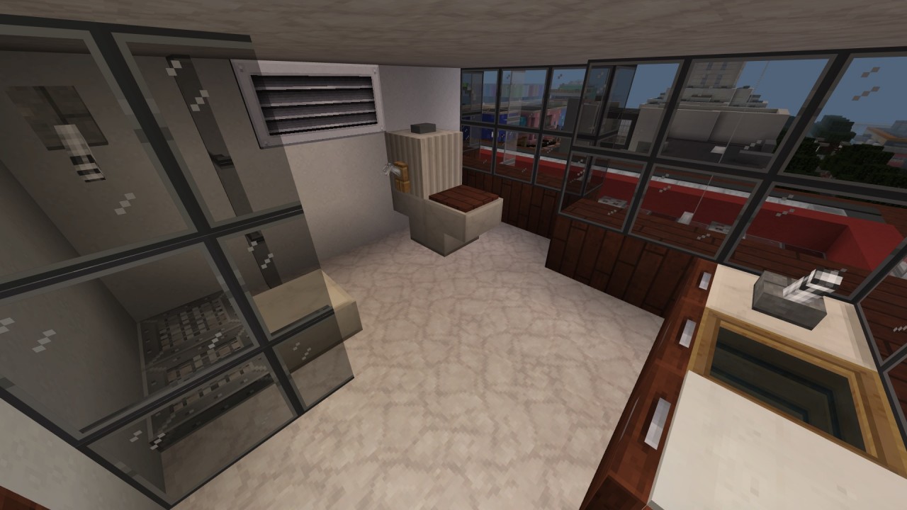 Modern Fire Station Minecraft Map