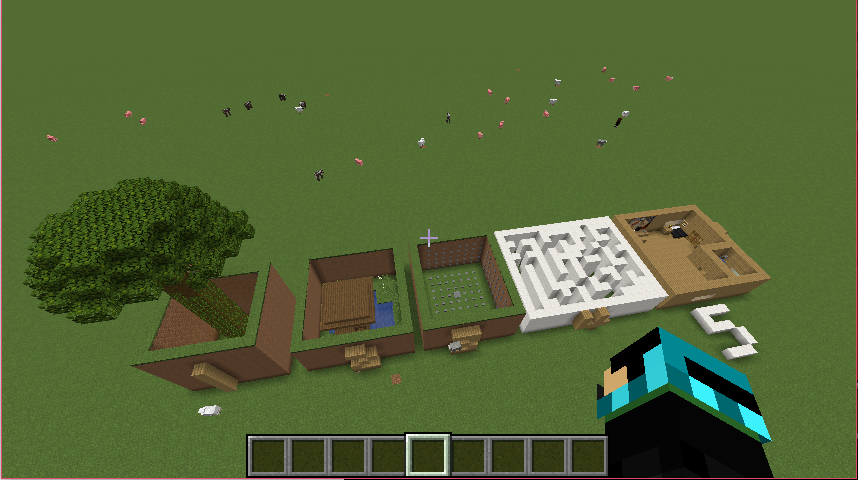 My first ever map. Find the button 1.13.2 Minecraft Map