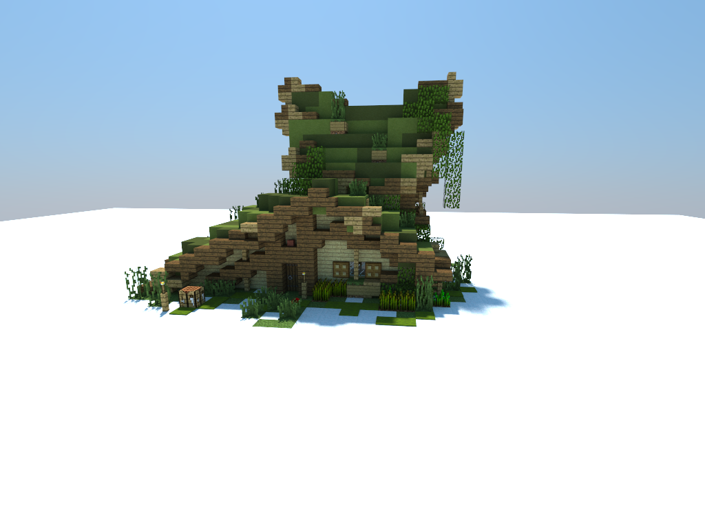 Forest Style Fantasy House Minecraft Map