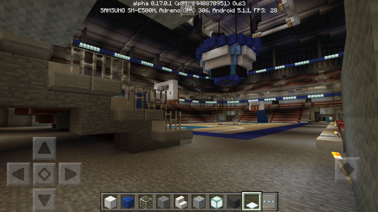 Mall of Asia Arena Minecraft Map