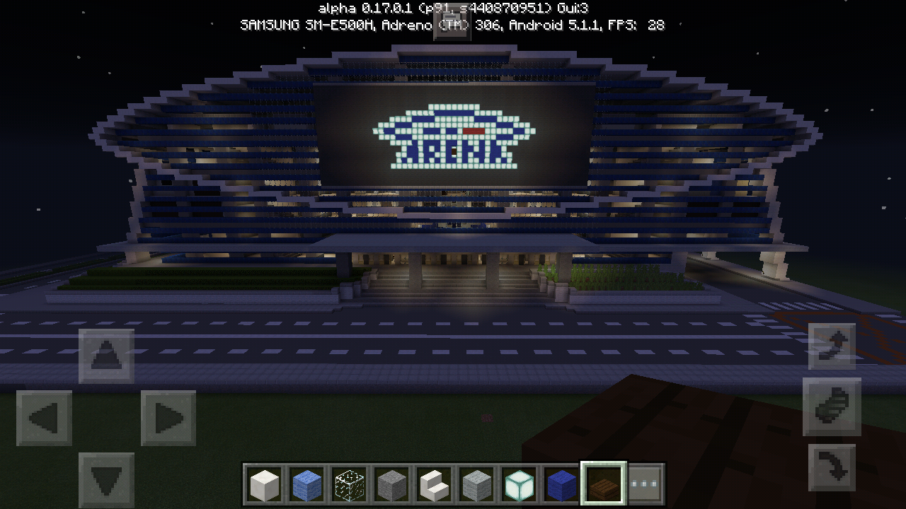 Mall of Asia Arena Minecraft Map