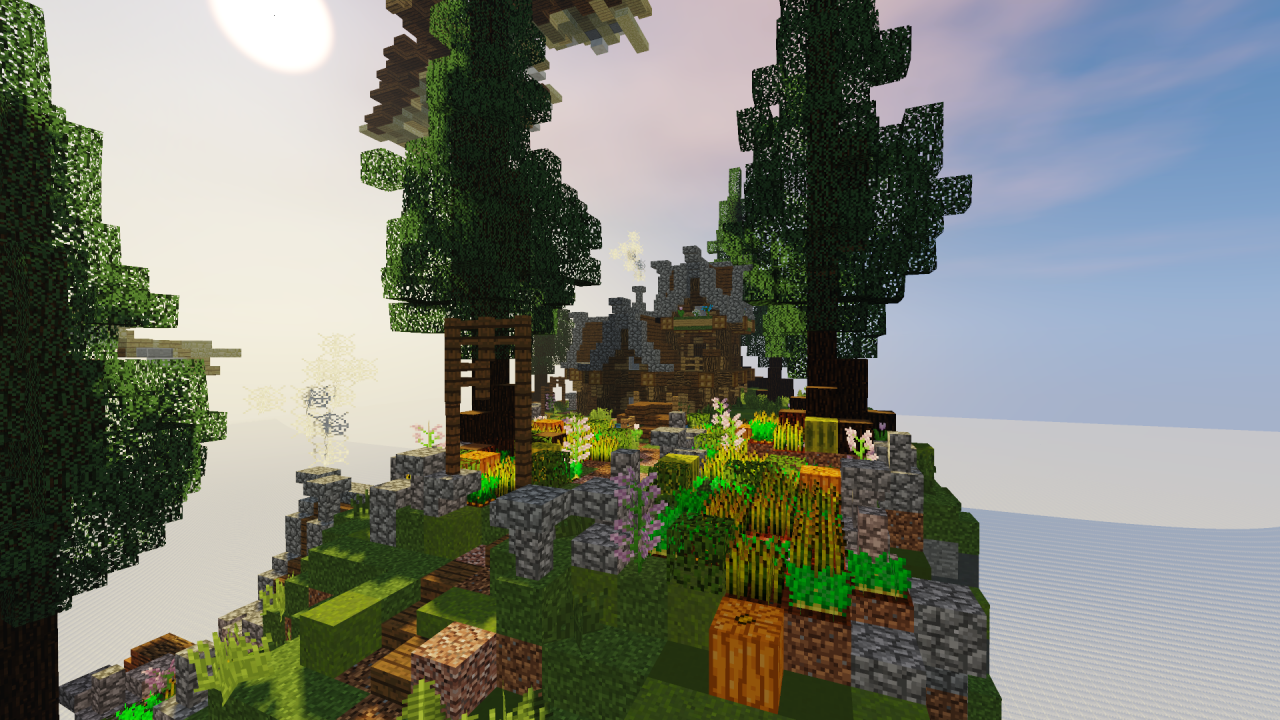 64x64 plot "Eagle Hill" Minecraft Map