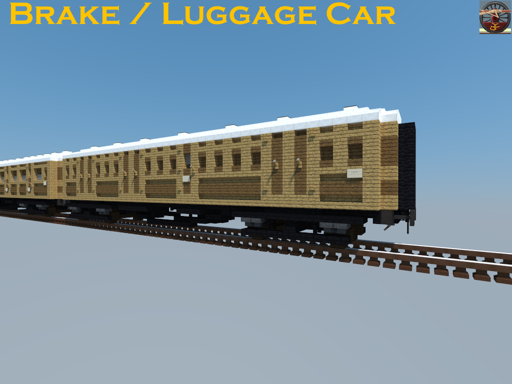 3:1 Set of LNER TEAK Passenger Cars Minecraft Map
