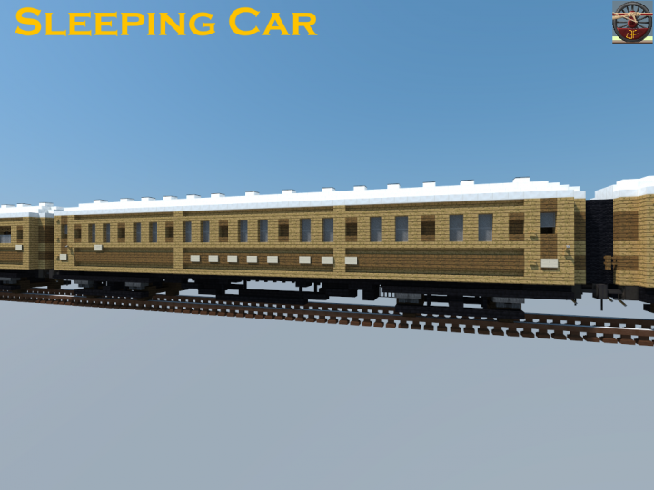 3:1 Set of LNER TEAK Passenger Cars Minecraft Map