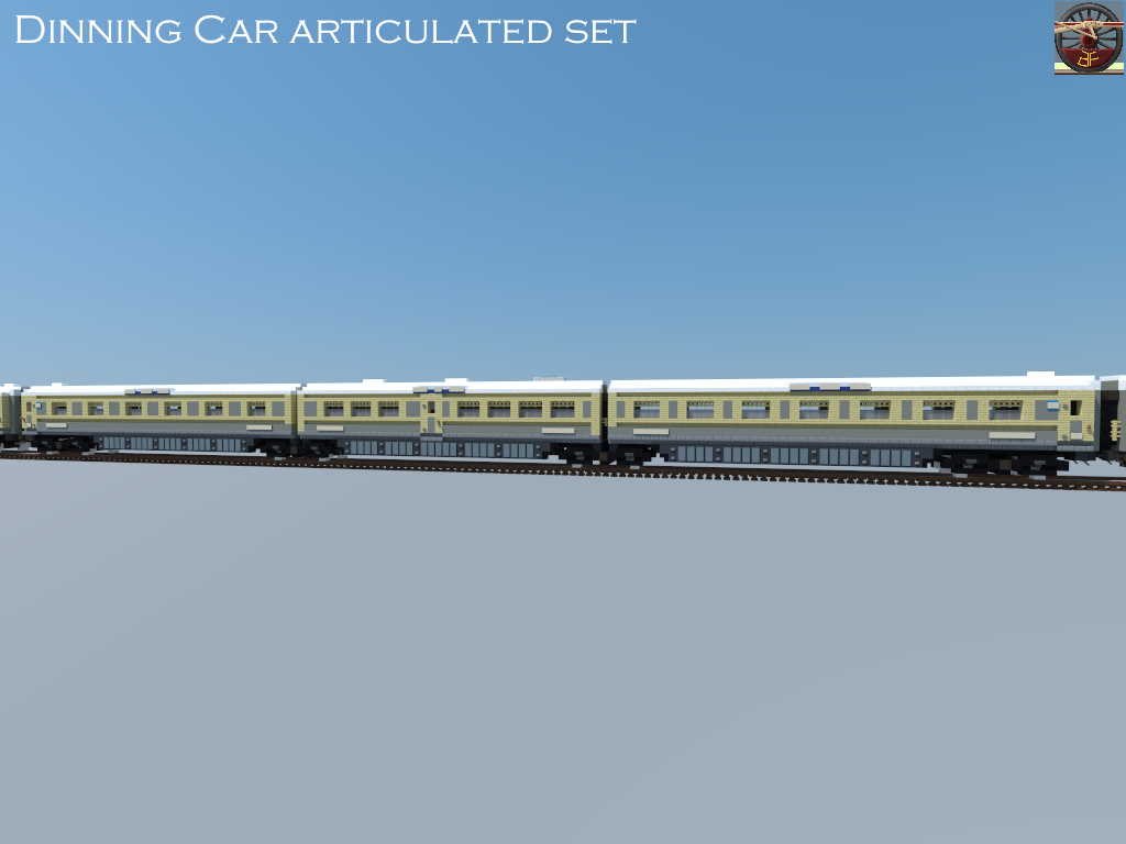 The Streamlined LNER SILVER JUBILEE Coaches by Jf Minecraft Map
