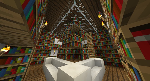 Redstone w/ Command Blocks House Minecraft Map