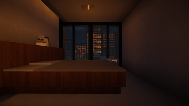 double-decker apartment Minecraft Map