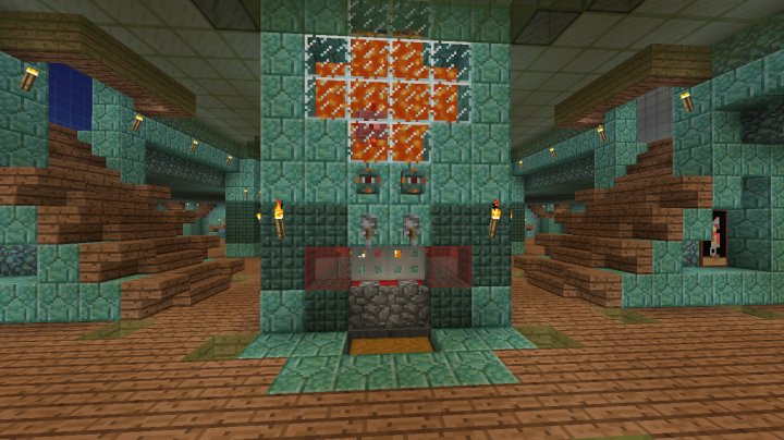 Atlantis Temple of the Guardian & Guardian Farm Minecraft Map