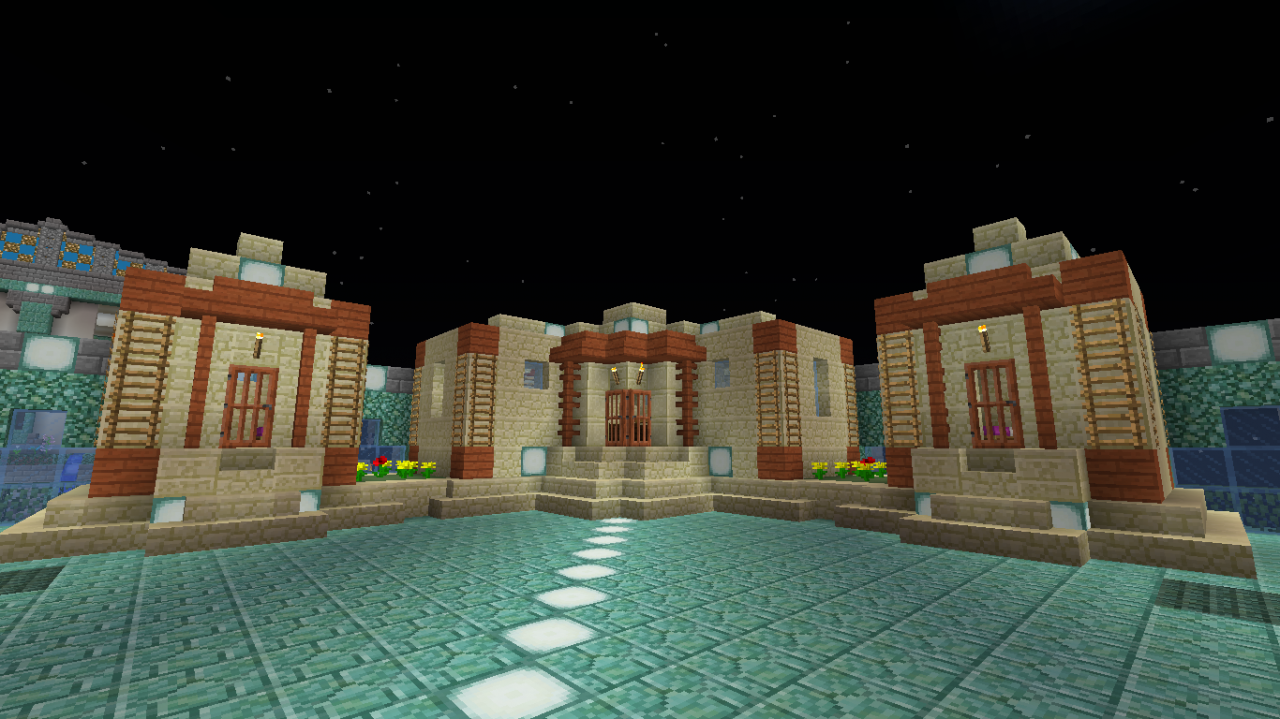 Atlantis Temple of the Guardian & Guardian Farm Minecraft Map