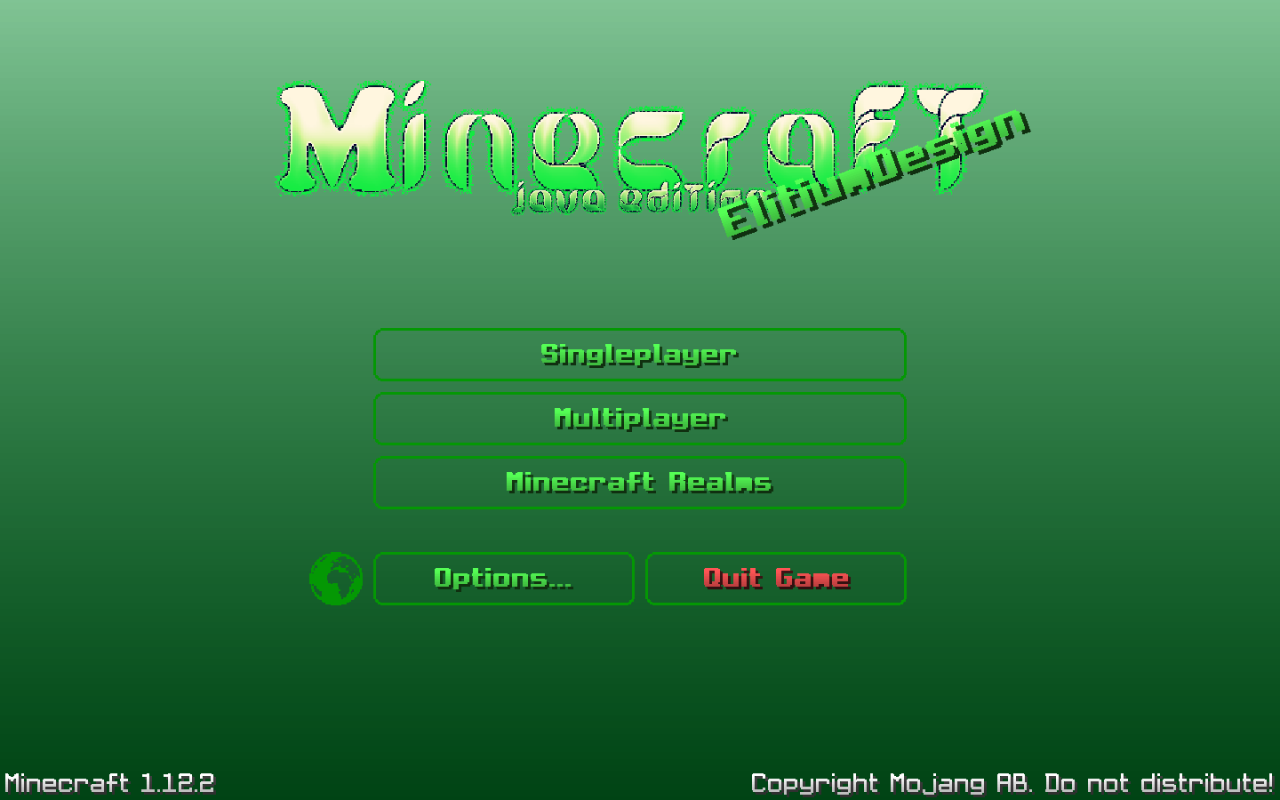 🎨 EScraft: GUI - Transparent - RGB ☚v0.2.1 | 1.8+☛ Minecraft Texture Pack
