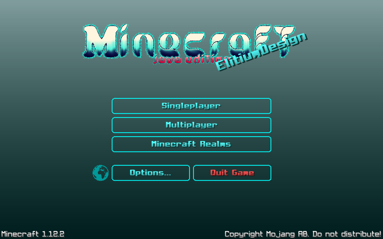 🎨 EScraft: GUI - Transparent - RGB ☚v0.2.1 | 1.8+☛ Minecraft Texture Pack