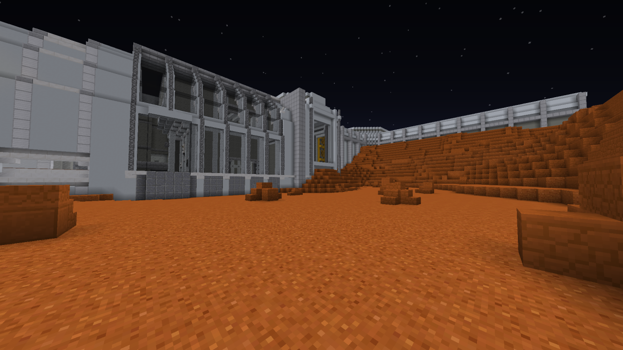 Mars Custom Menu Background! Minecraft Texture Pack