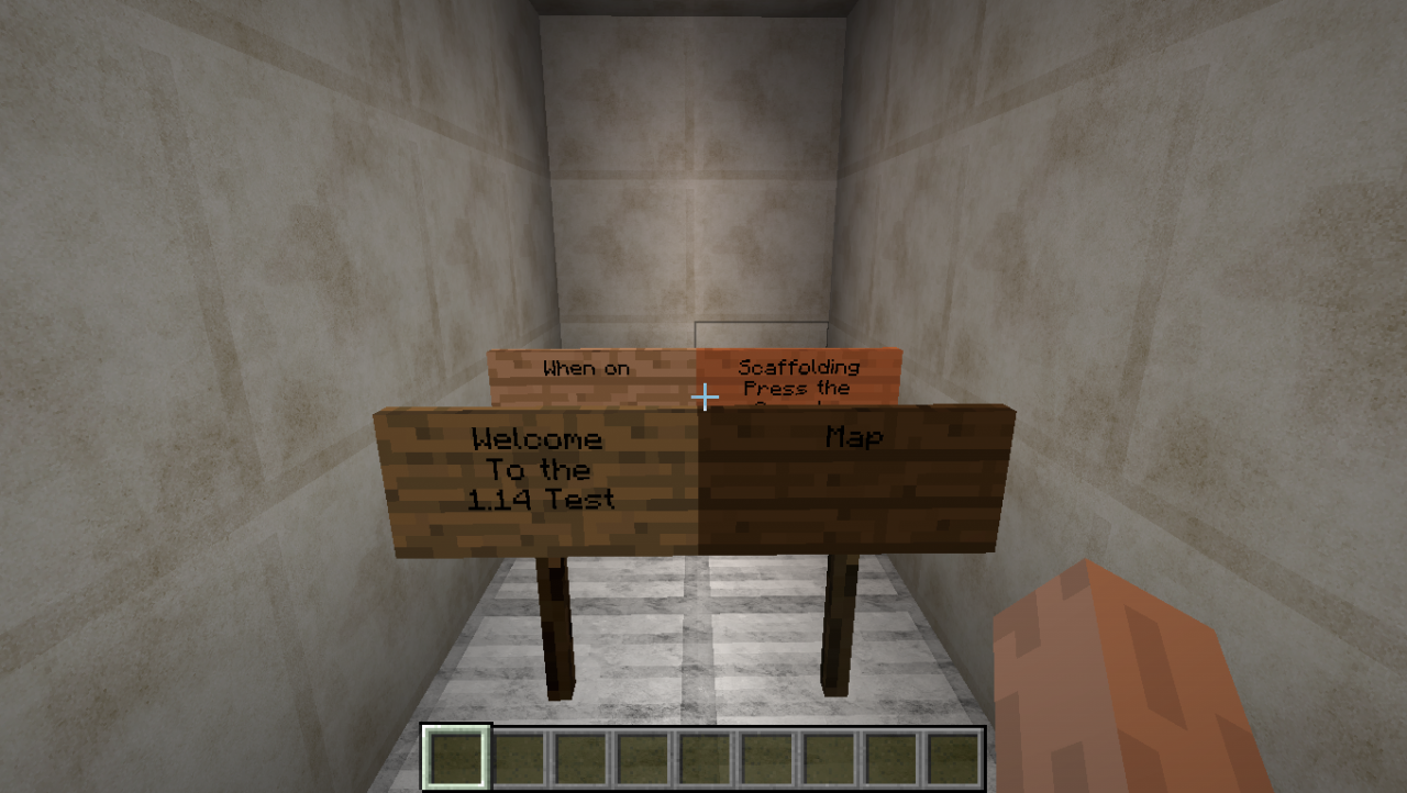 1.14 Test Map (Works In Snapshot 19w03c only!) Minecraft Map