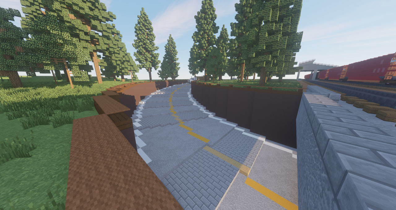 Backwoods Logging Logyard Minecraft Map