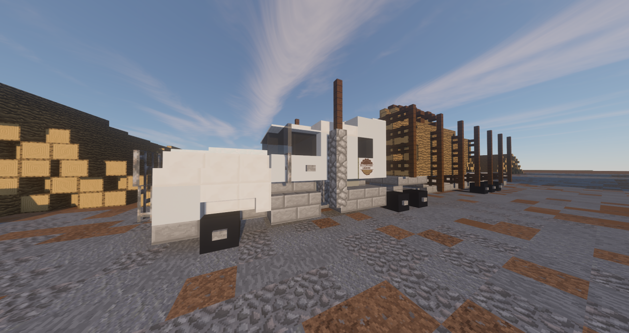 Backwoods Logging Logyard Minecraft Map