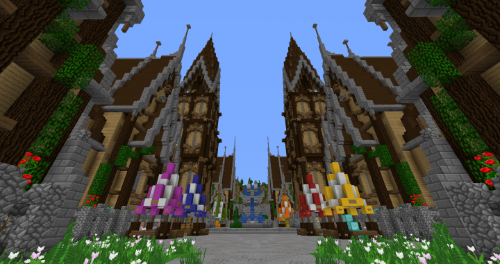 Medieval Market Square (DOWNLOAD) Minecraft Map