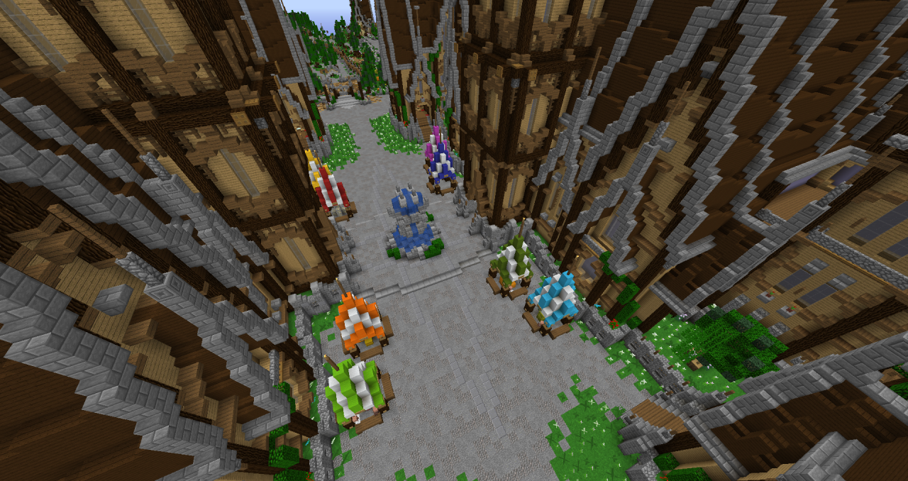 Medieval Market Square (DOWNLOAD) Minecraft Map