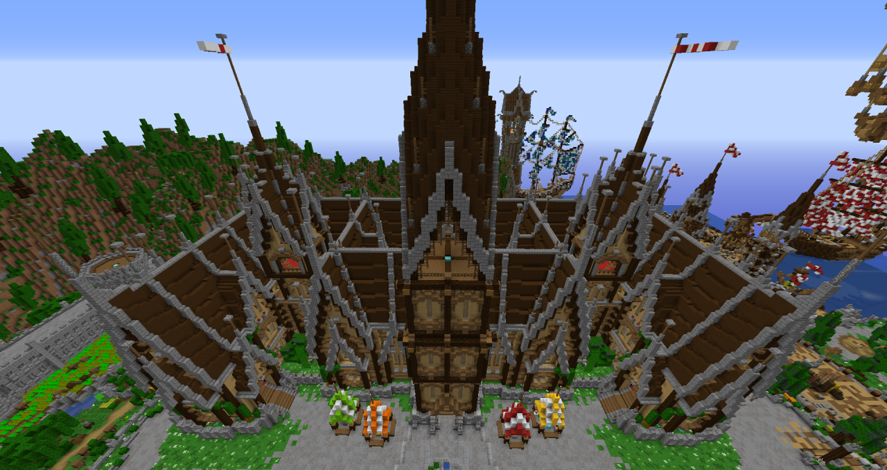 Medieval Market Square (DOWNLOAD) Minecraft Map