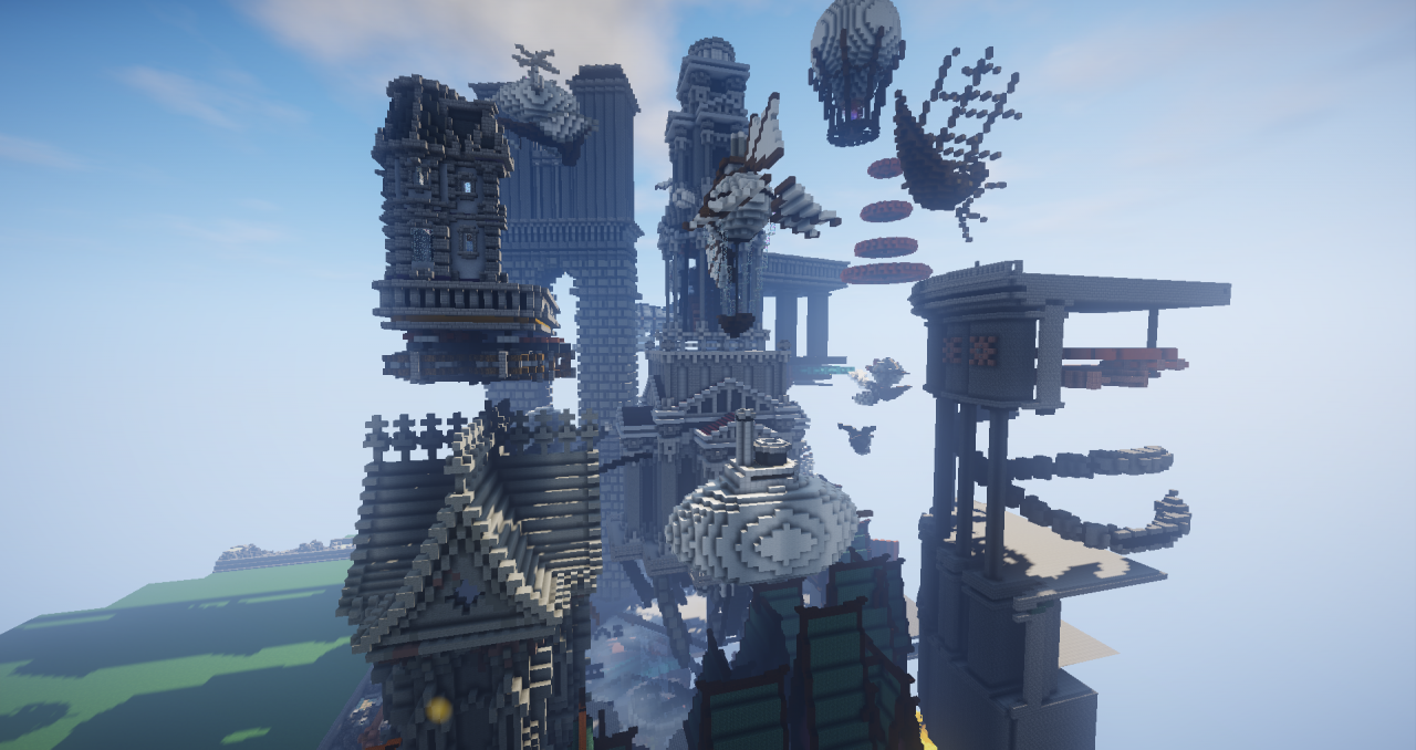 Steampunk Plot Minecraft Map