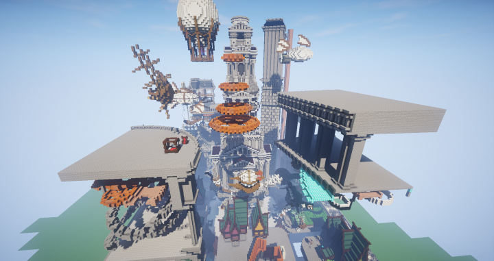 Steampunk Plot Minecraft Map