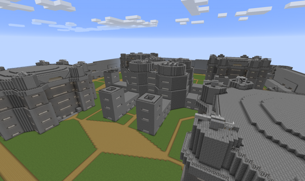 Eight-Sided Fortress Minecraft Map