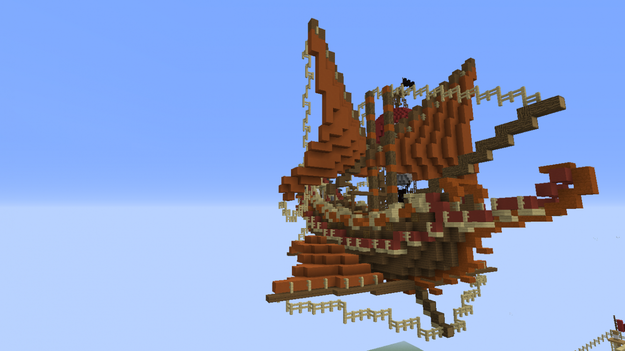 flying boats Minecraft Map