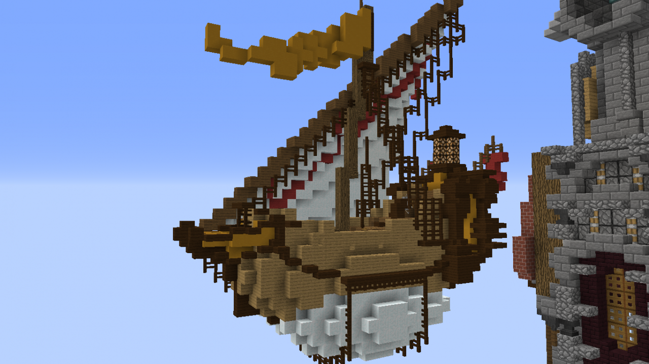 flying boats Minecraft Map