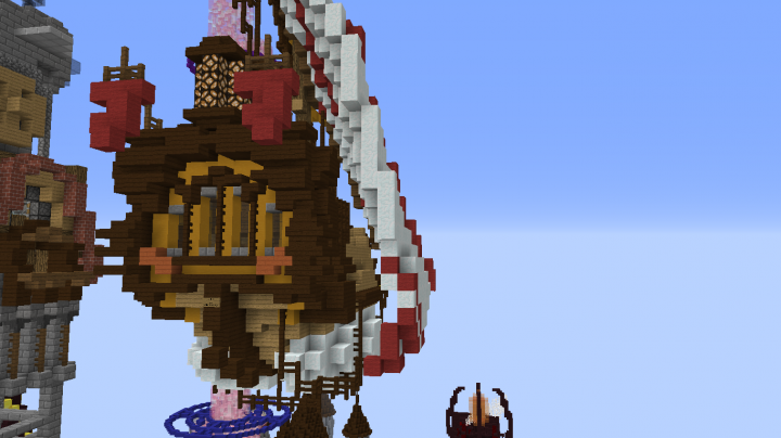 flying boats Minecraft Map
