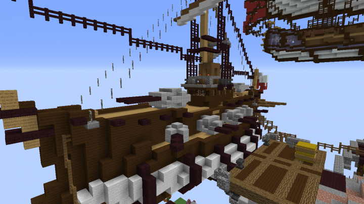 flying boats Minecraft Map