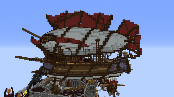 flying boats Minecraft Map