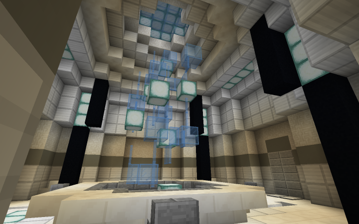 Voltron Castle of Lions-spaceship mode 1.13 Minecraft Map