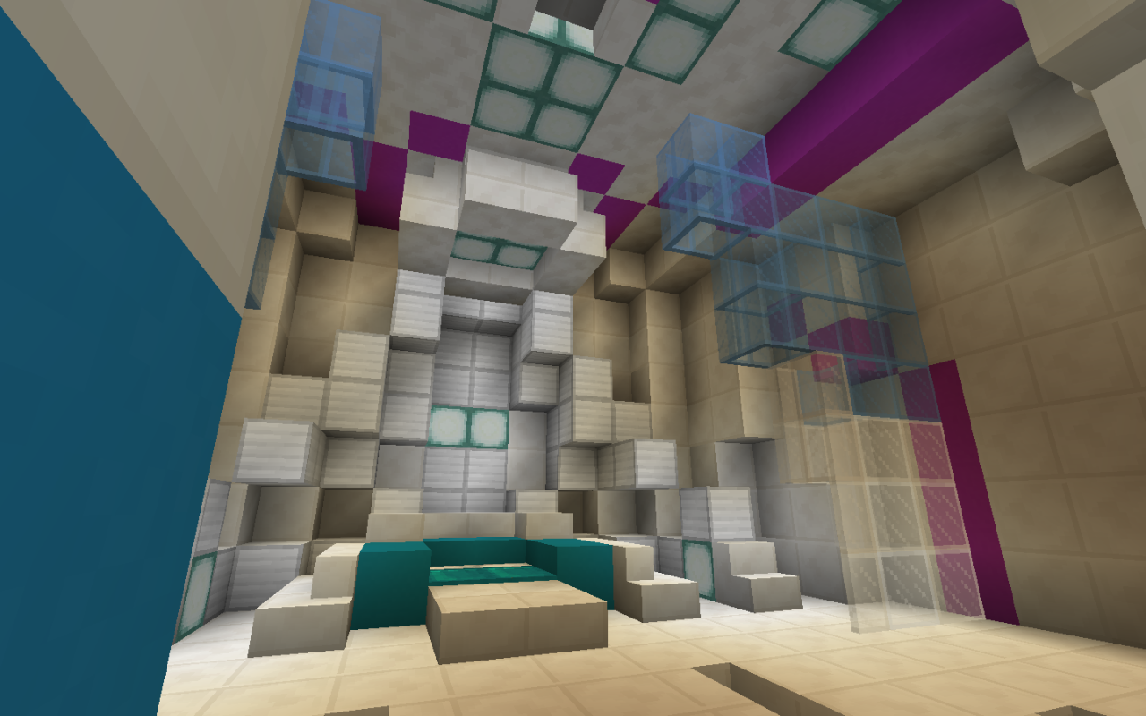 Voltron Castle of Lions-spaceship mode 1.13 Minecraft Map