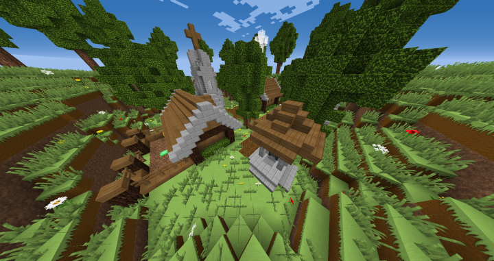 Minecraft 1vs1 Arena 100% Royalty Free Minecraft Map