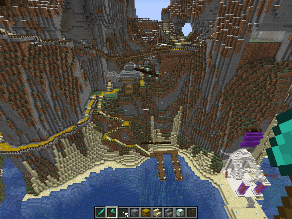 My first big build Minecraft Map