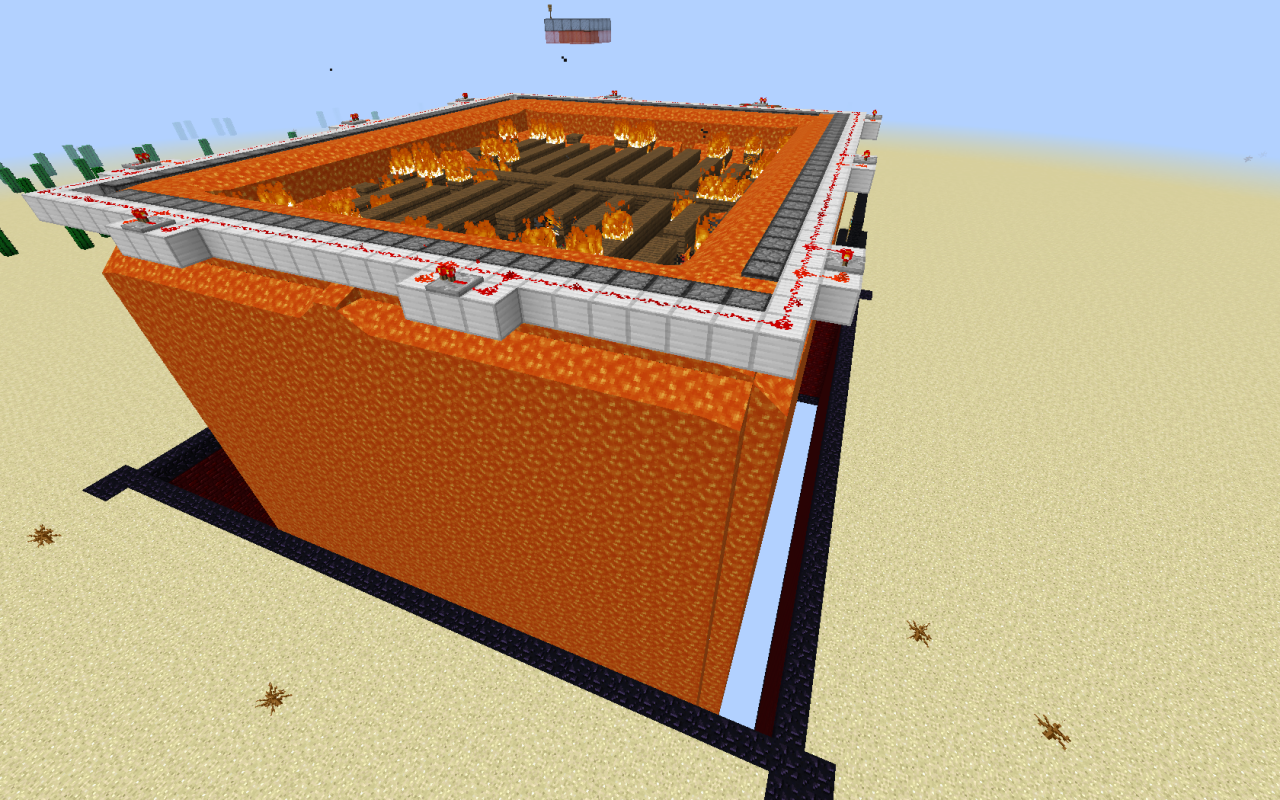 "Burning House" 2019 EDITION || By BuilderX || How long can you survive ...