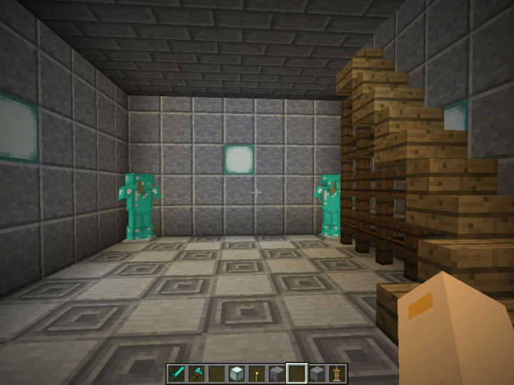 A Guard barracks added to my big build I posted earlier Minecraft Map