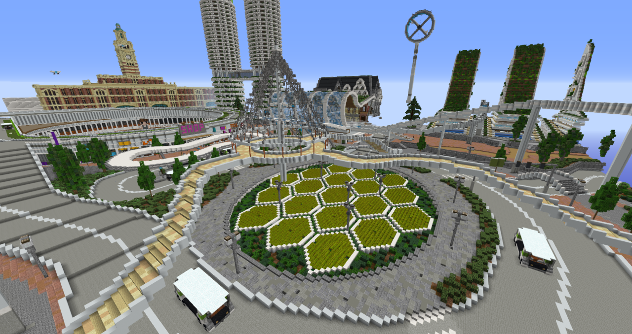 Sustainable Visions Minecraft Map