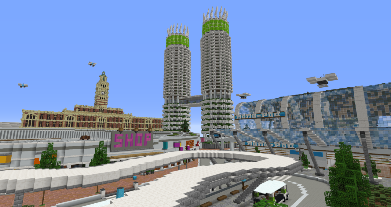 Sustainable Visions Minecraft Map