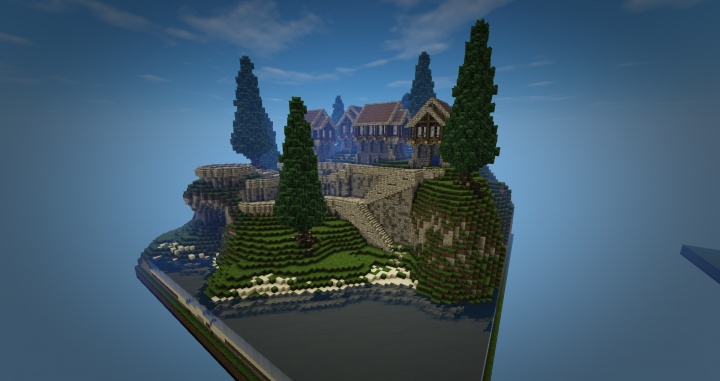 Plot 100x100 | Médiévale Minecraft Map